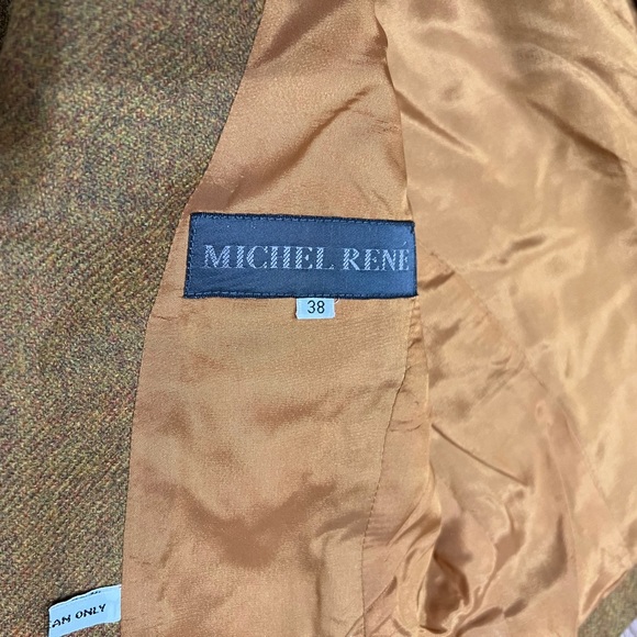 Michel Rene | Jackets & Coats | Vintage Michel Rene Cropped Blazer ...